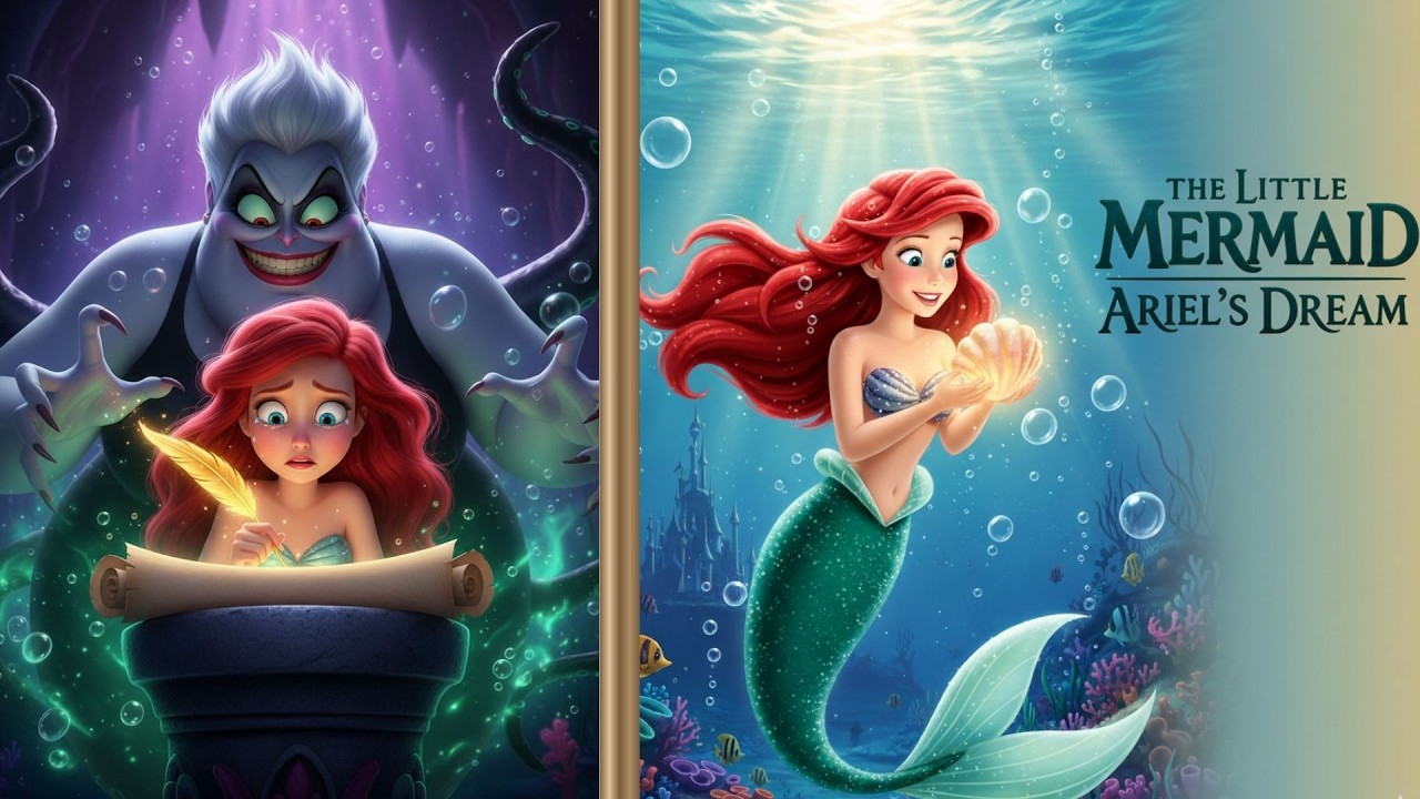 Original story of “The Little Mermaid–Ariel’s Dream”🧜‍♀️kids story ...