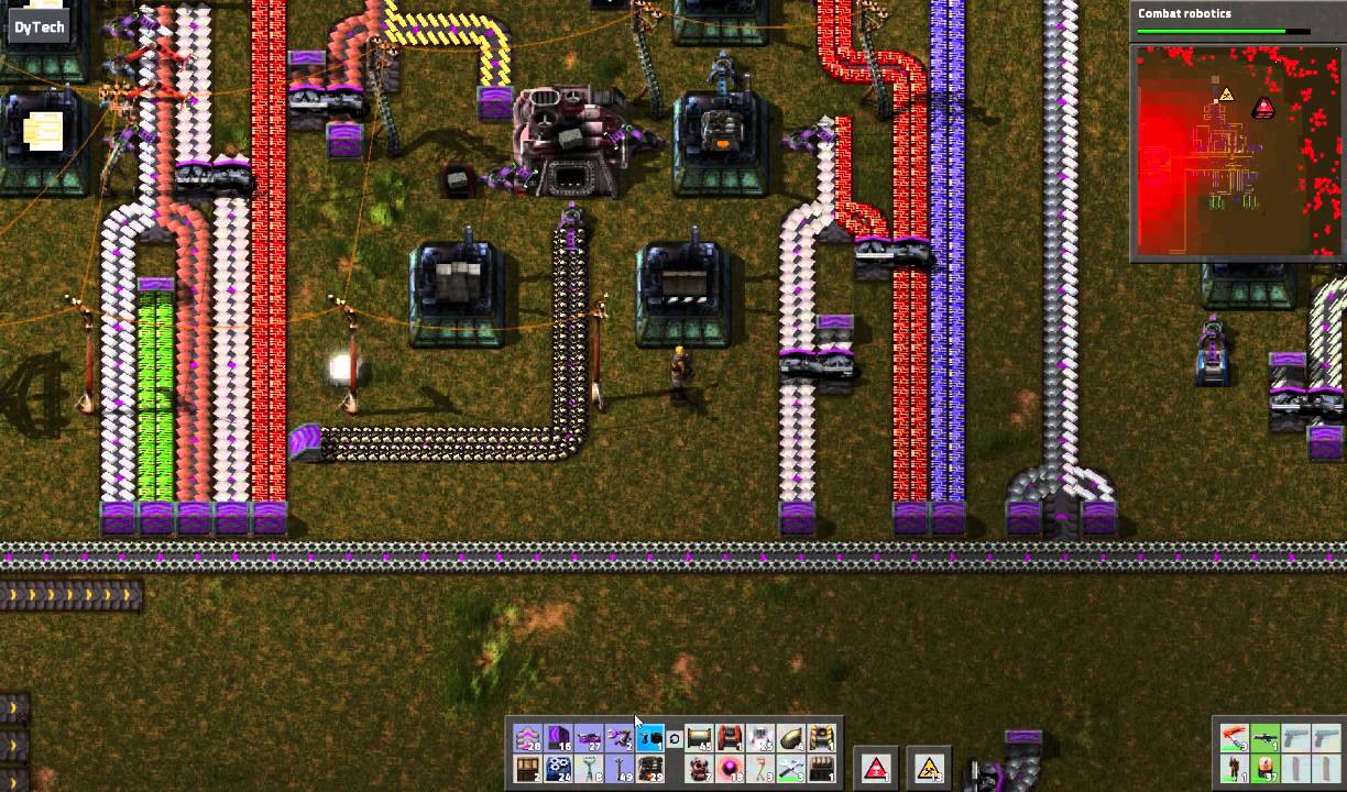 Uber Production - Factorio Ep 36 Turret Fail - YouTube
