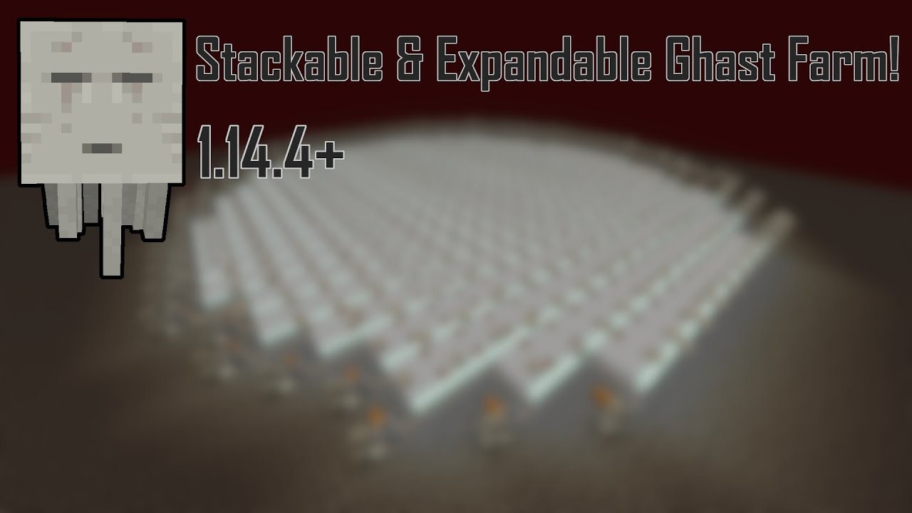 Stackable and Expandable Ghast Farm for Minecraft 1.14.4 - Snapshot ...