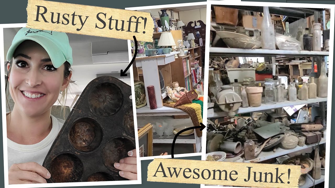Thrift Store Shopping • Shop with Me • Lots of Rusty Stuff • Junk ...