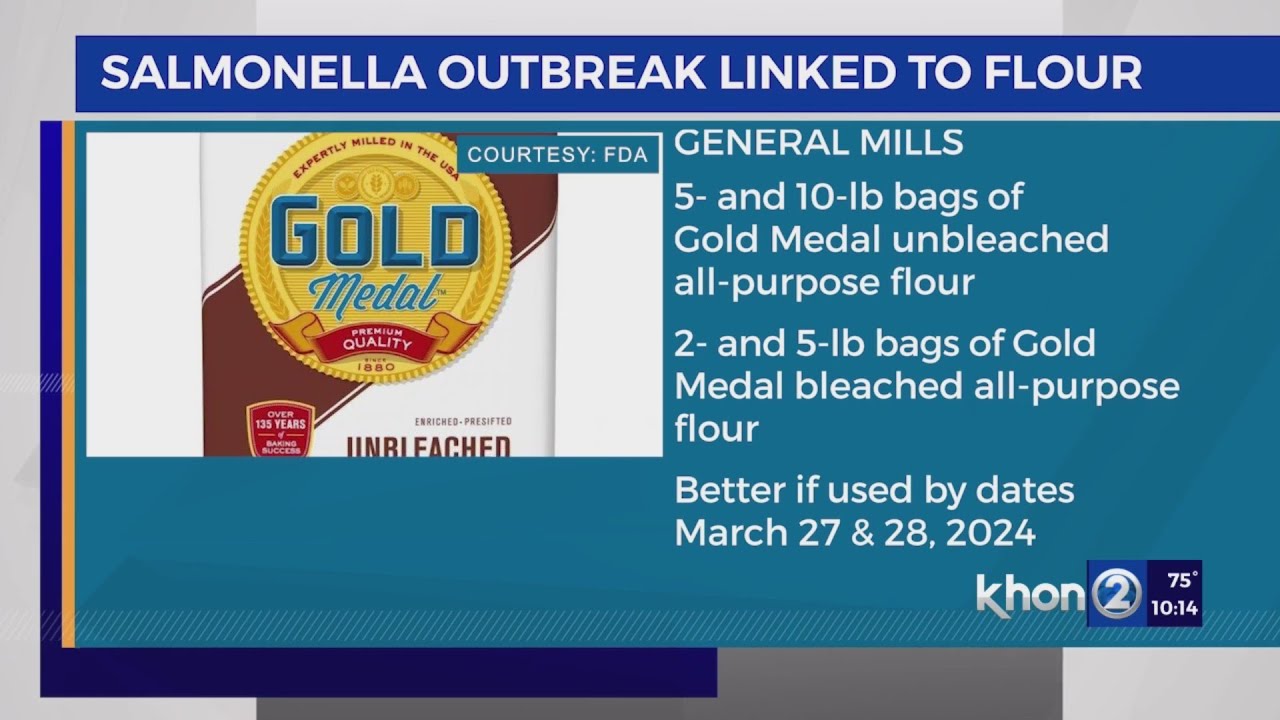 Check the all-purpose flour in your kitchens, FDA recall - YouTube