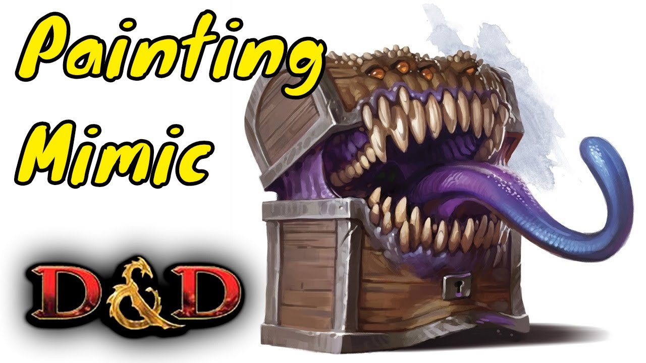 Toys & Games D&D Mimic Chest Miniature Toys etna.com.pe