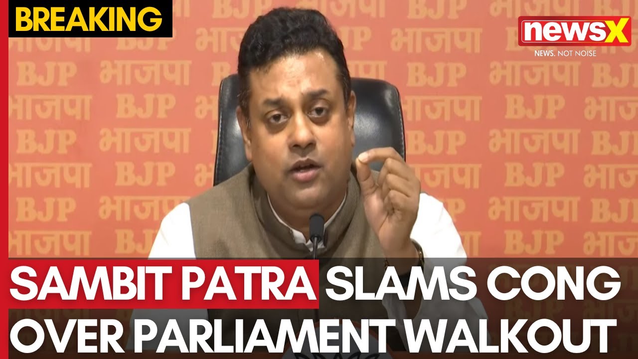 Sambit Patra Addresses Press Conference at BJP Headquarters in New Delhi | NewsX - YouTube