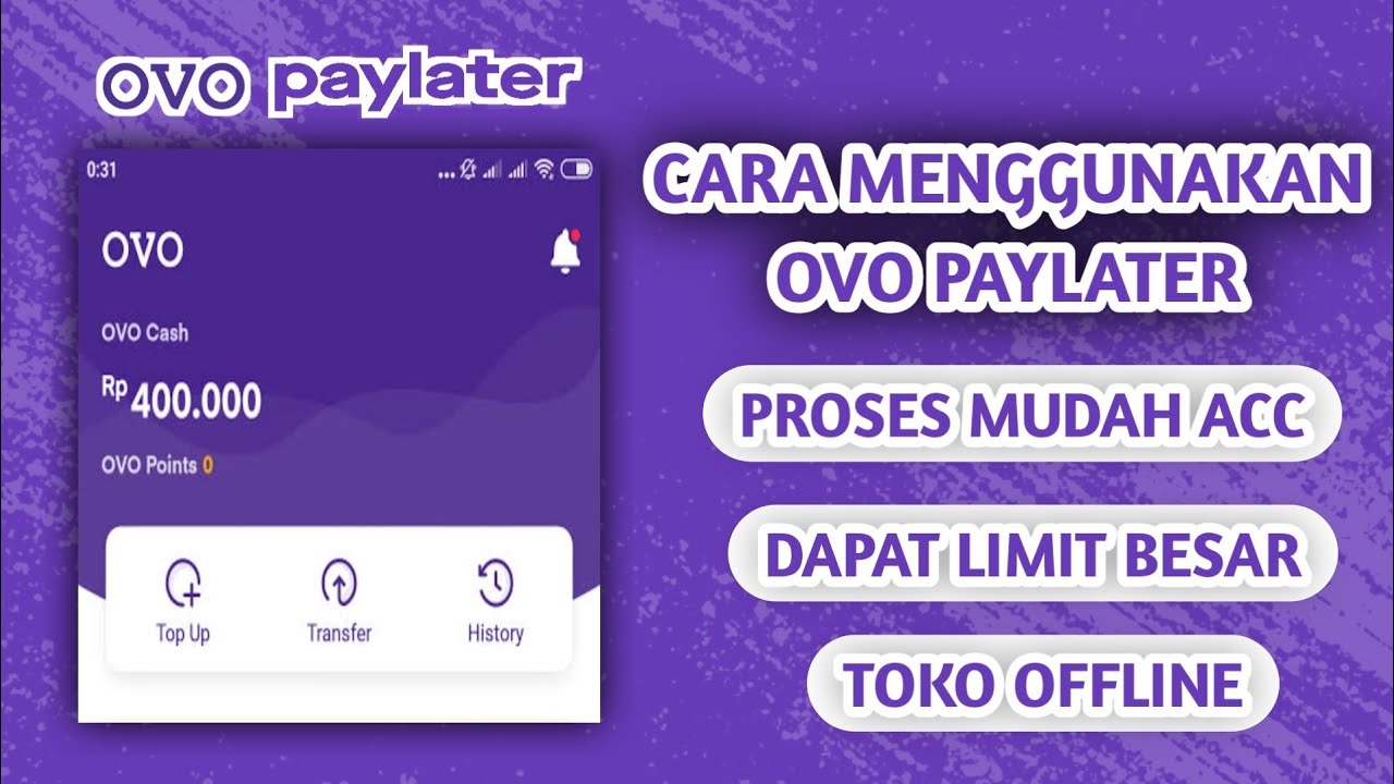 CARA AKTIFKAN OVO PAYLATER | CARA MENGGUNAKAN OVO PAYLATER TERBARU ...