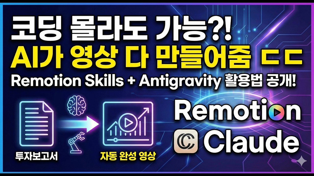 🔥 X에서 난리난 Remotion Skills 완벽 가이드 | Remotion Skills + Claude Code로 코딩 ...