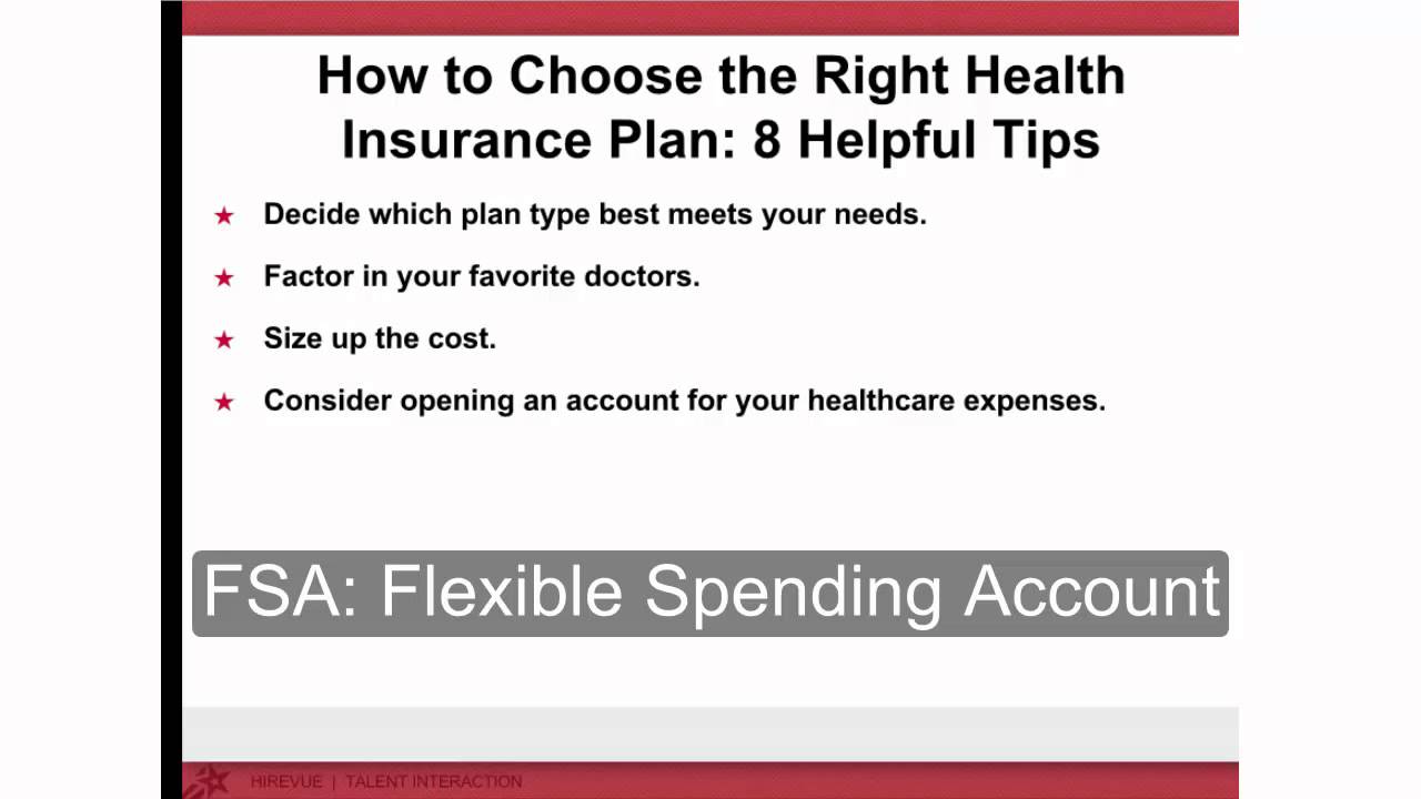 How to Choose the Right Health Insurance Plan - YouTube