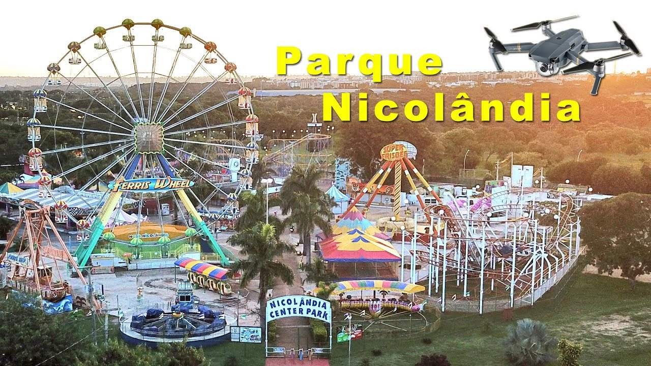 Parque Nicolândia em Brasília, visto do céu. - YouTube