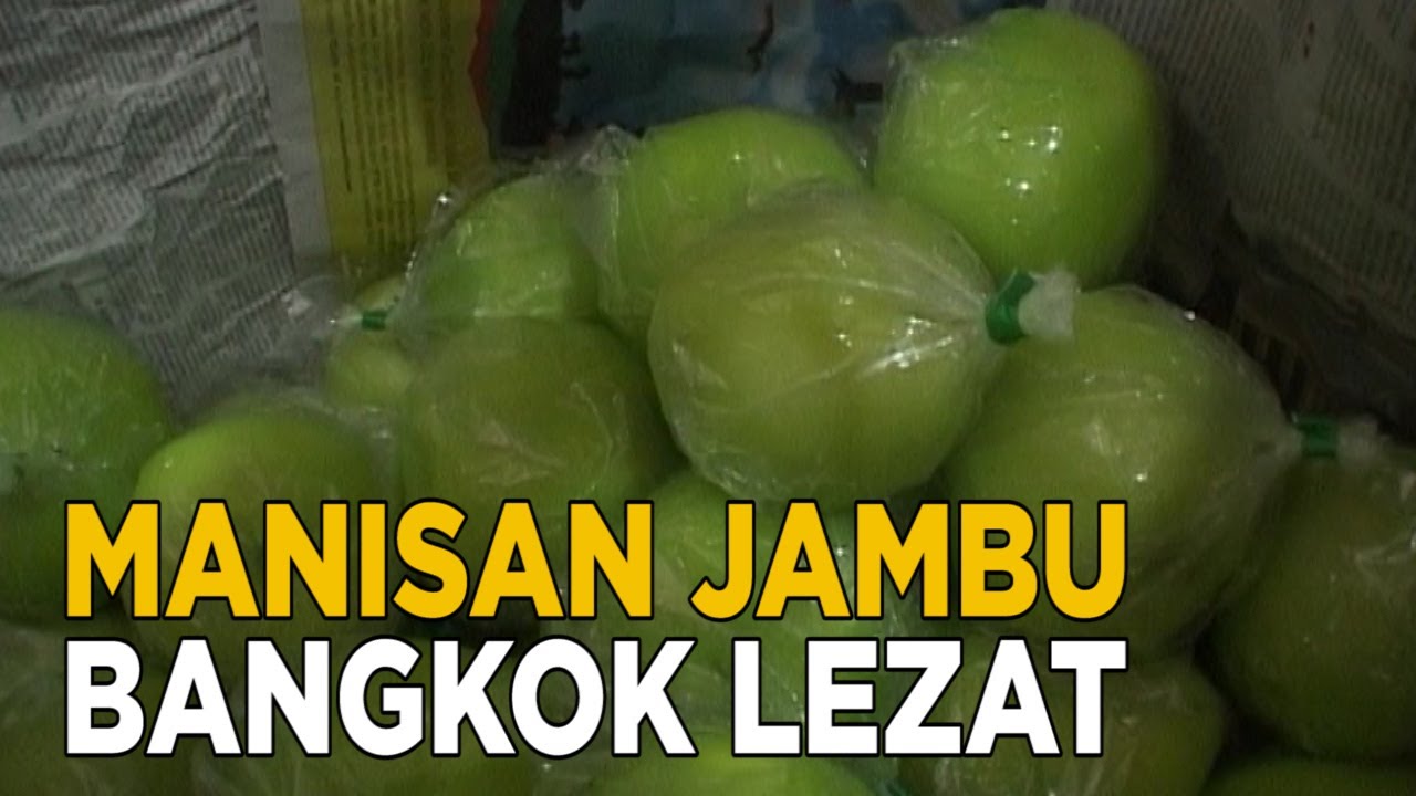 Proses pembuatan manisan jambu bangkok | SISI LAIN - YouTube