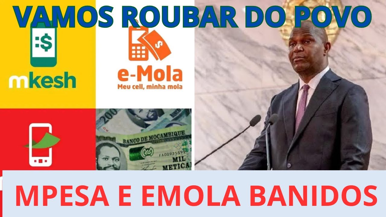 EMOLA, MPESA COM IVA ISSO É ROUBO - YouTube