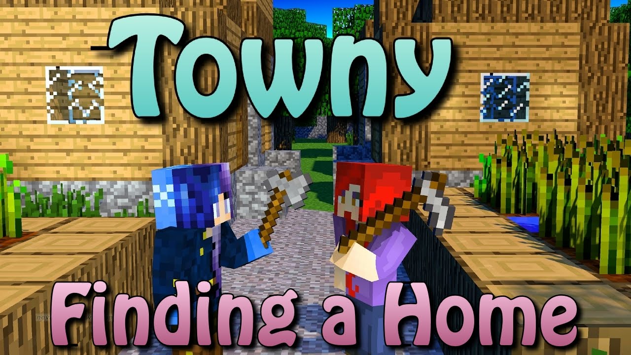 Finding a Home - Towny (3) Minecraft PC - YouTube