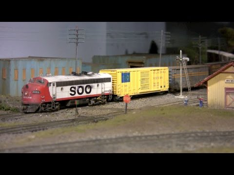 Bob Rivards Soo Line Layout - Transfer One with Soo 2500- HO Gauge ...