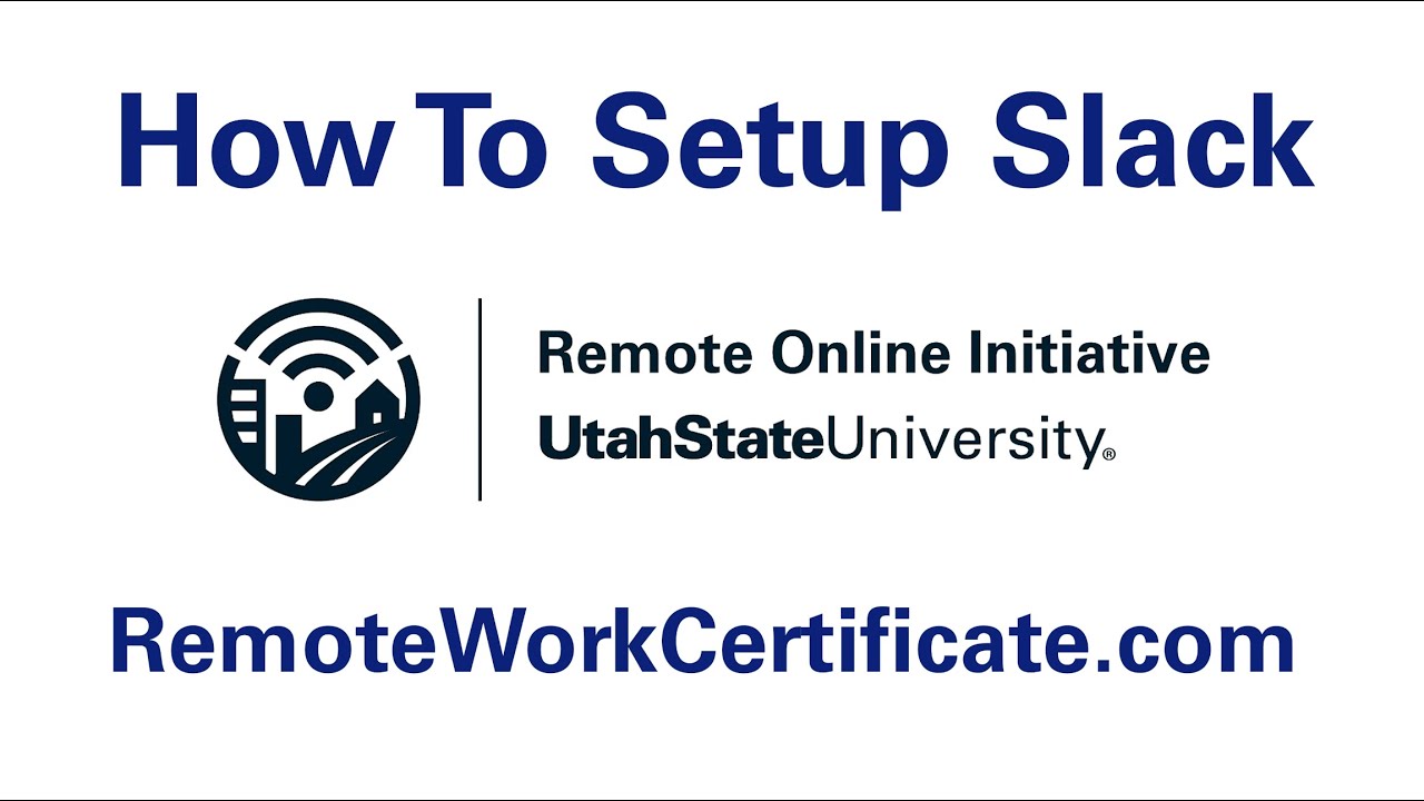 How to Set Up Slack and Navigate the System - YouTube