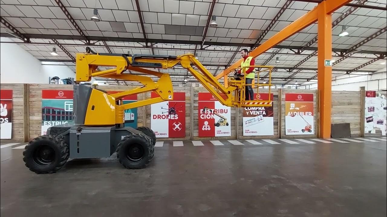 Plataforma Articulada Diésel 12M HAULOTTE HA12PX - YouTube