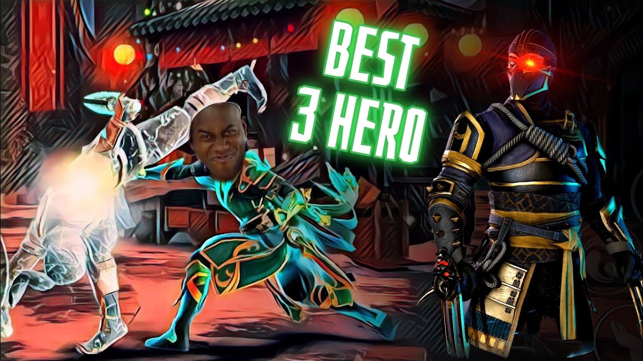 BEST 3 Hero to Have Fun in Events // Shadow Fight 4 Arena - YouTube