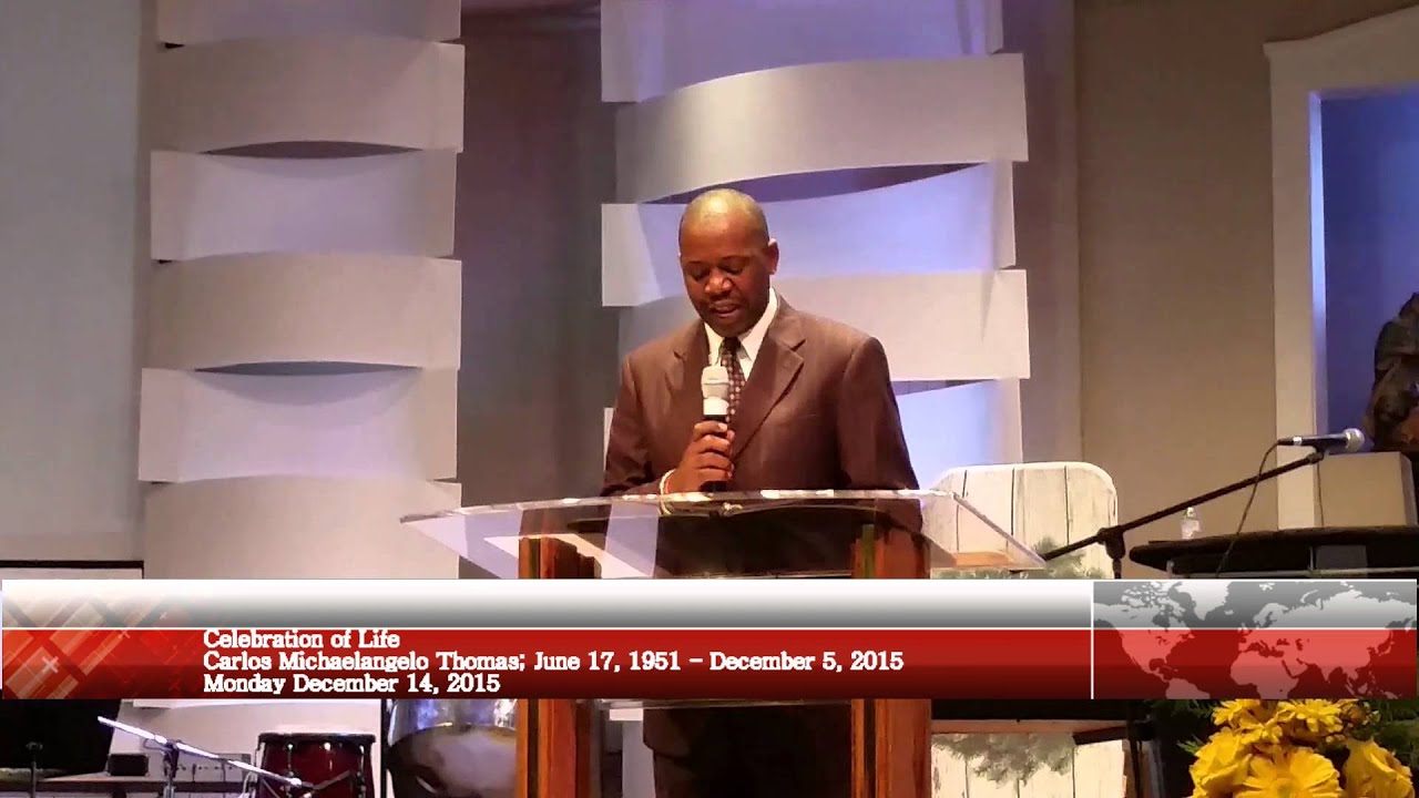 Michael Bascombe reading PM Mitchell's Tribute - YouTube
