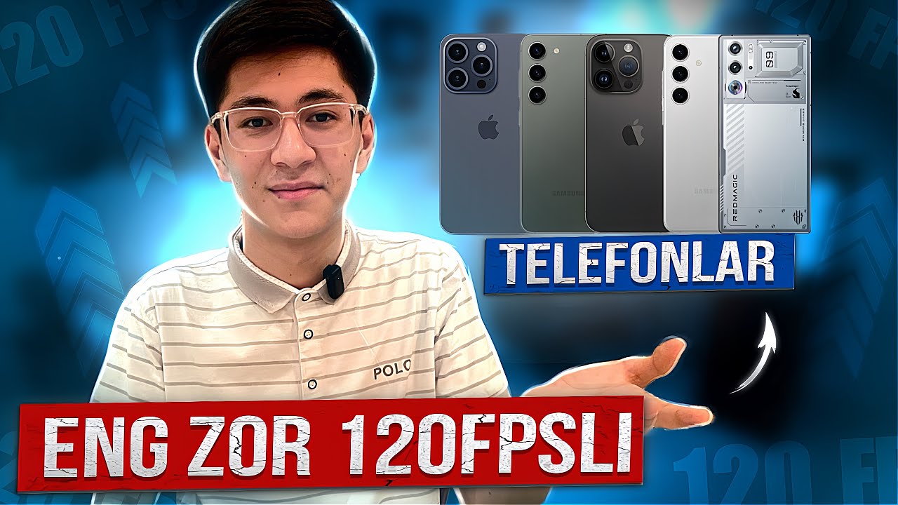 ENG ZO’R 120 FPS LI TELEFONLAR | QAYSI BIRINI OLISH KERAK? - YouTube