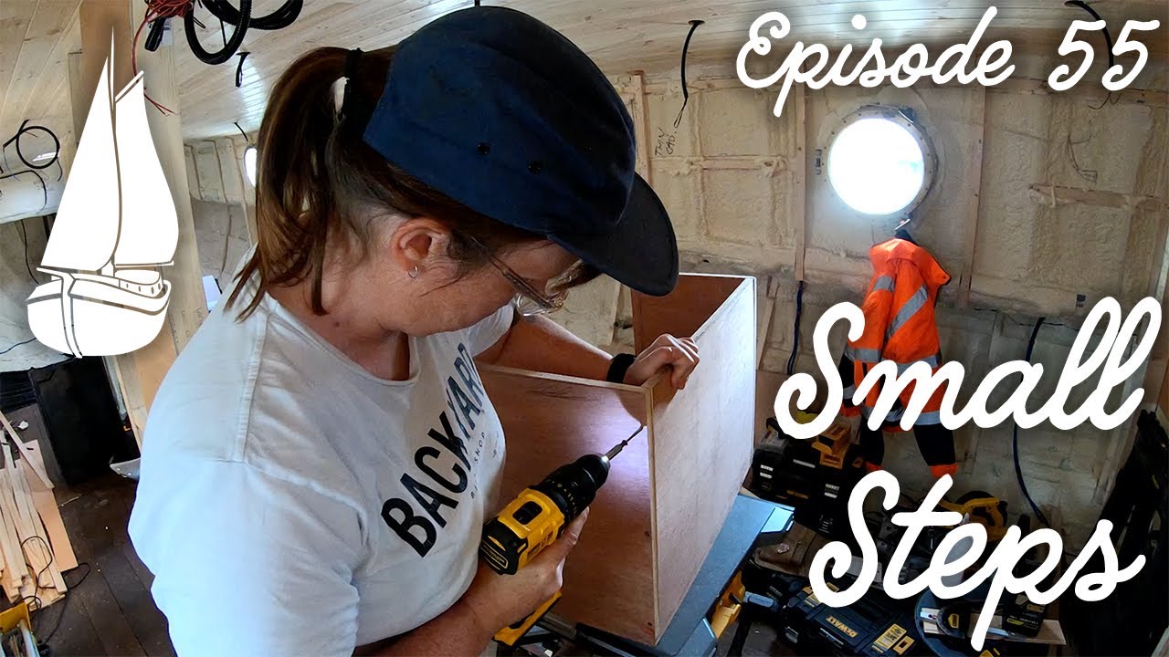 #55 Small Steps - Dutch Barge Home - YouTube