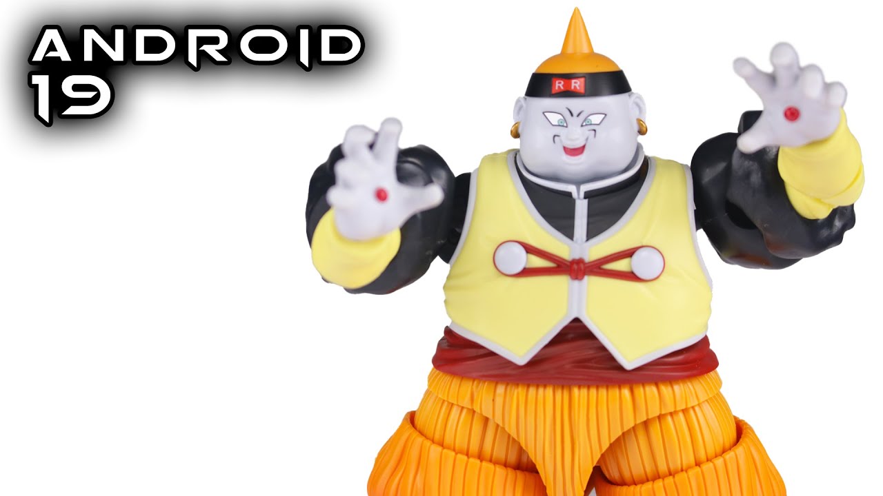 S.H. Figuarts ANDROID 19 Dragon Ball Z Action Figure Review - YouTube