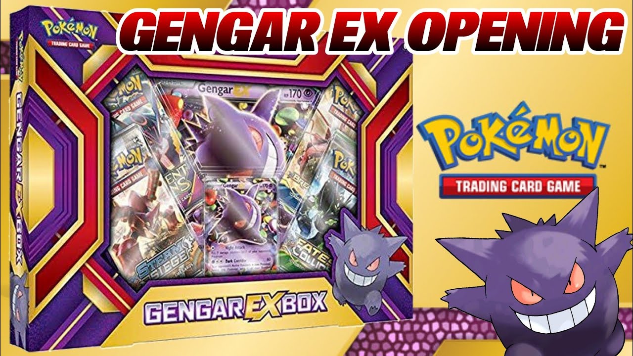 Pokémon TCG - GENGAR EX Box Opening! GX & EX Karten Jagd! 😎 | Pokemon ...