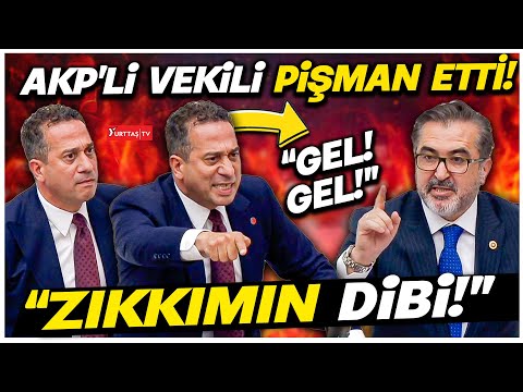 Ali Mahir Başarır AKP’li vekili mecliste pişman etti! “Allah belasını versin! Zıkkımın dibi\
