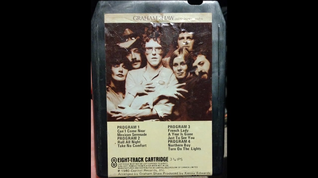 Graham Shaw and the Sincere Serenaders 8-track tape repair - YouTube