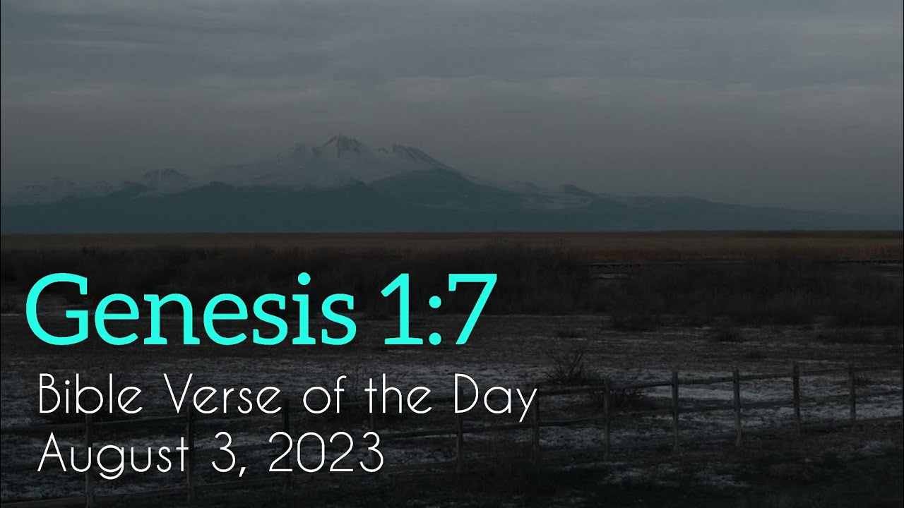 BIBLE VERSE OF THE DAY - August 3, 2023 | Your Daily Dose of God's Word ...