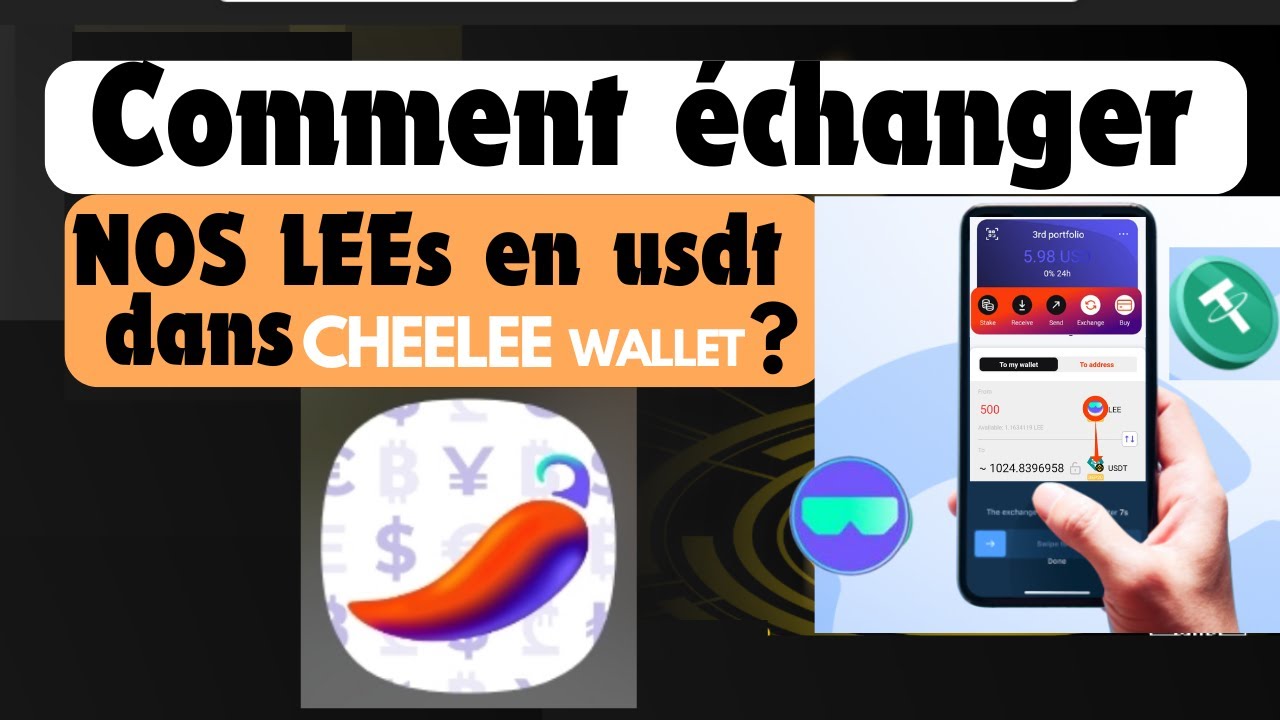 COMMENT ECHANGER SES LEE DANS LE PORTEFEUILLE CHEELEE WALLET? - YouTube