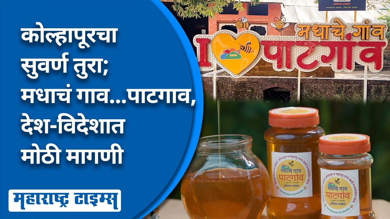 Kolhapur Patgaon Honey Business | २८८ मधपालांकडे प्रत्येकी १०० पेट्या ...