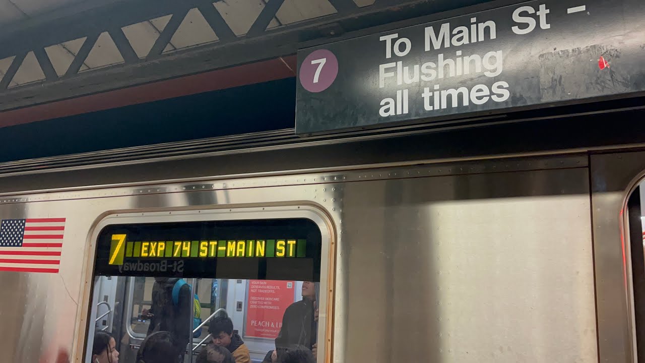 7 "express" train - YouTube