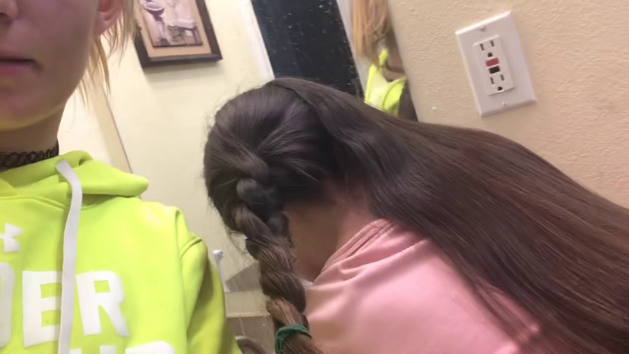 Doing My Sisters Hair Part 1 Youtube
