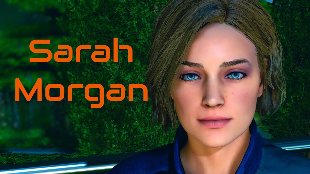 STARFIELD FEMALE CHARACTER CREATION SARAH MORGAN BEUTIFUL VERSION - YouTube