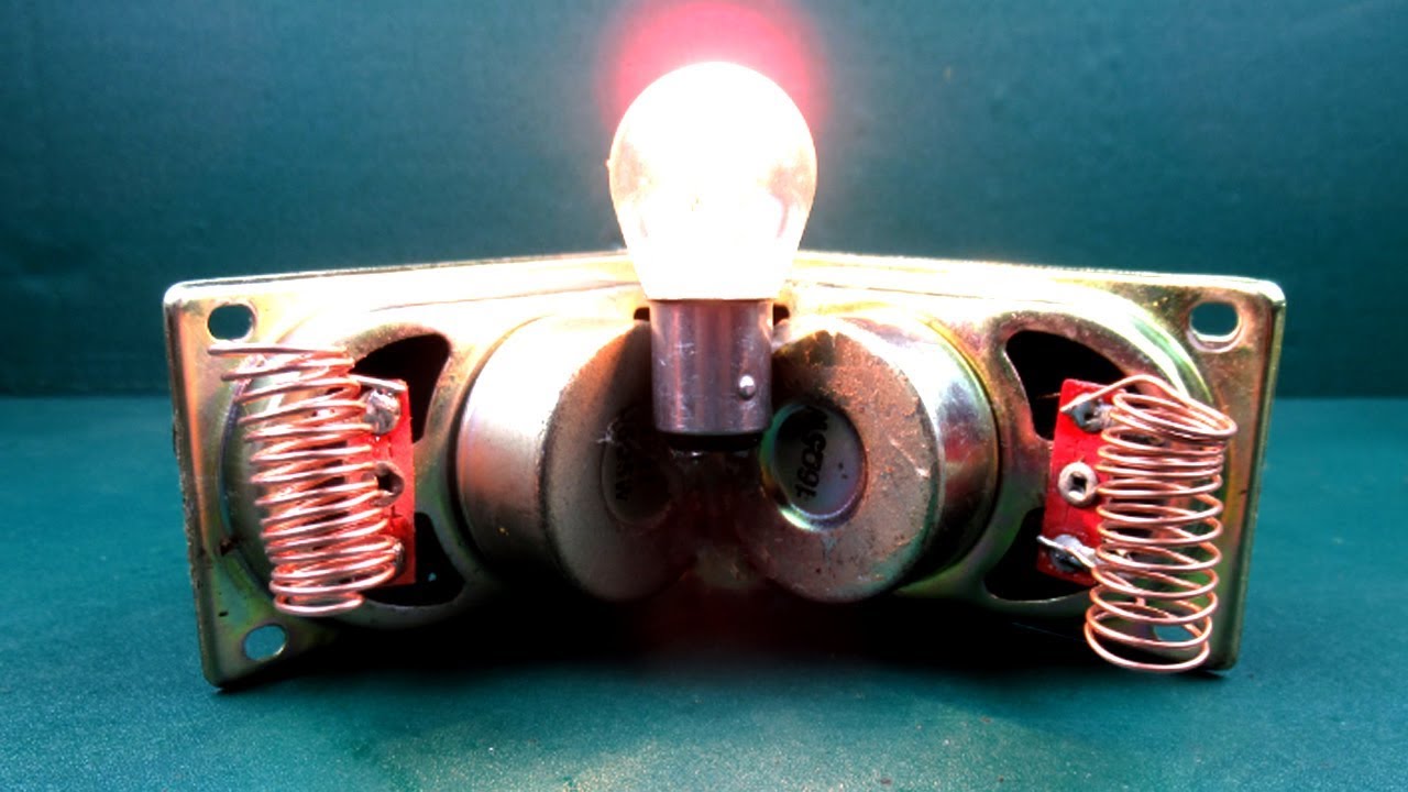 Wireless Free Energy in Speaker Magnets, New Technology idea project ...