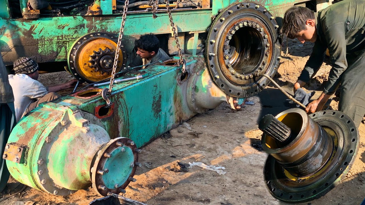 Brilliant Rebuilding Process of Cat Grader Seal Kit Wheel Tandem ...
