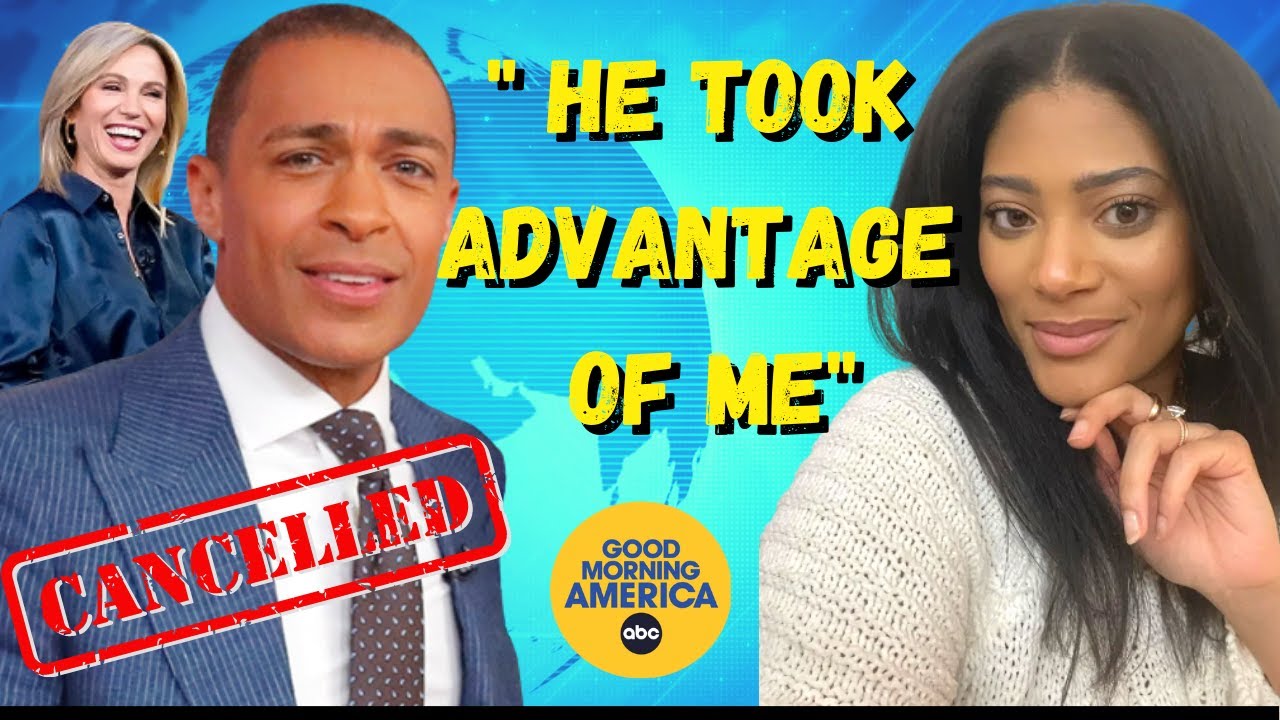 TJ Holmes SECRET AFFAIR with Staff Writer before Amy Robach GMA ...