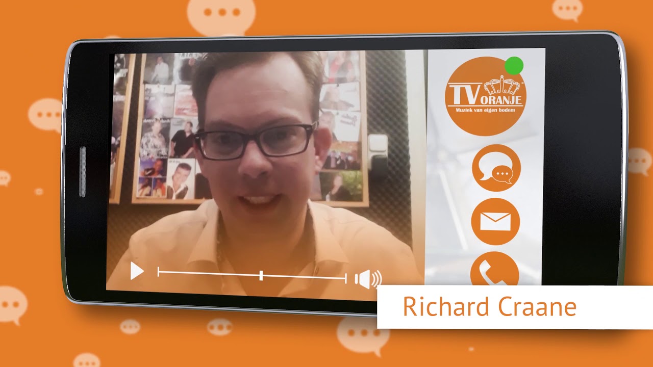 TV Oranje app videoboodschap - Richard Craane - YouTube