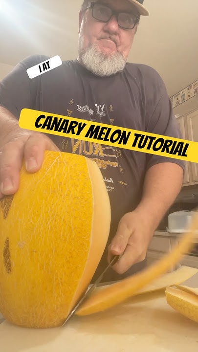 Melon cutting tutorial. For this one I’m cutting the melon for personal ...