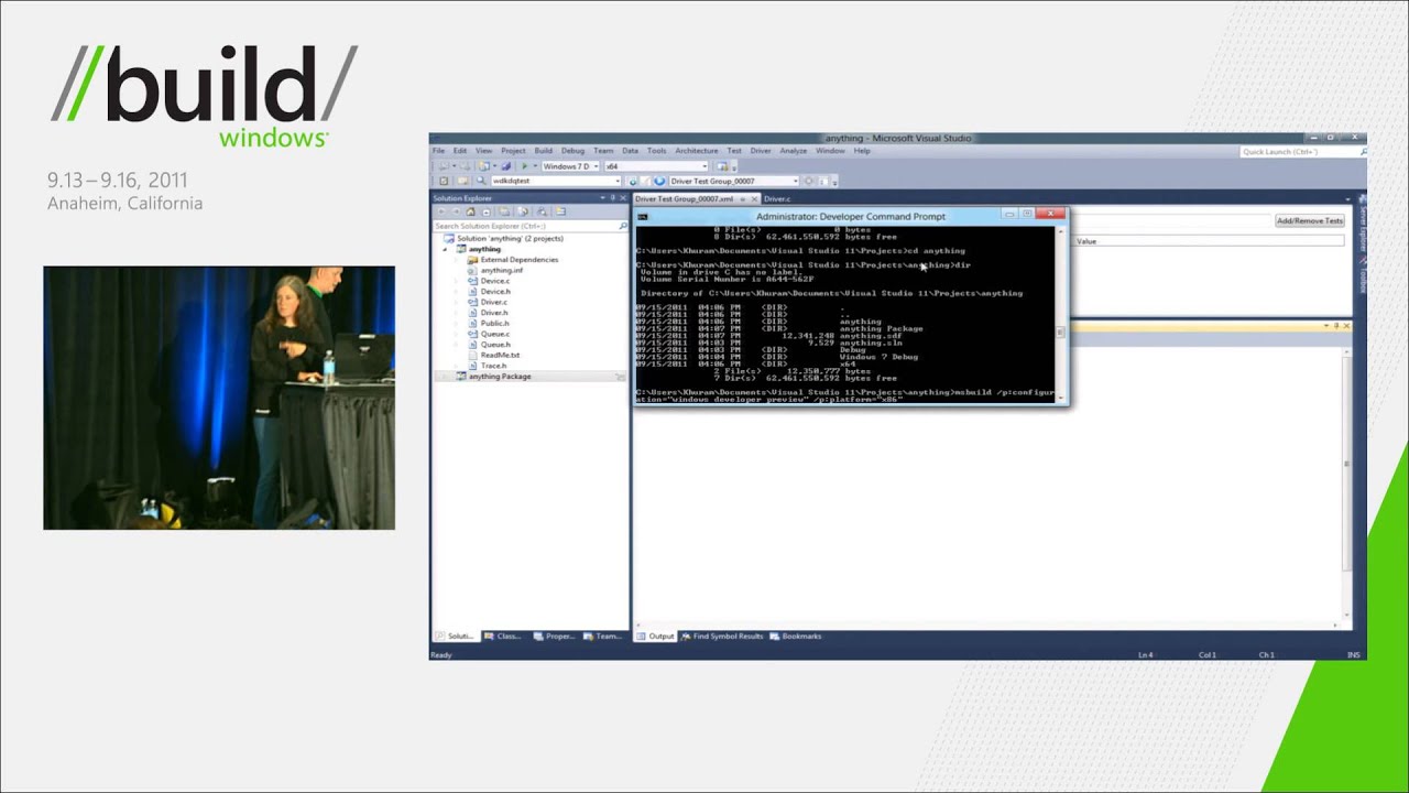 Inside the Windows 8 driver developer workflow - YouTube