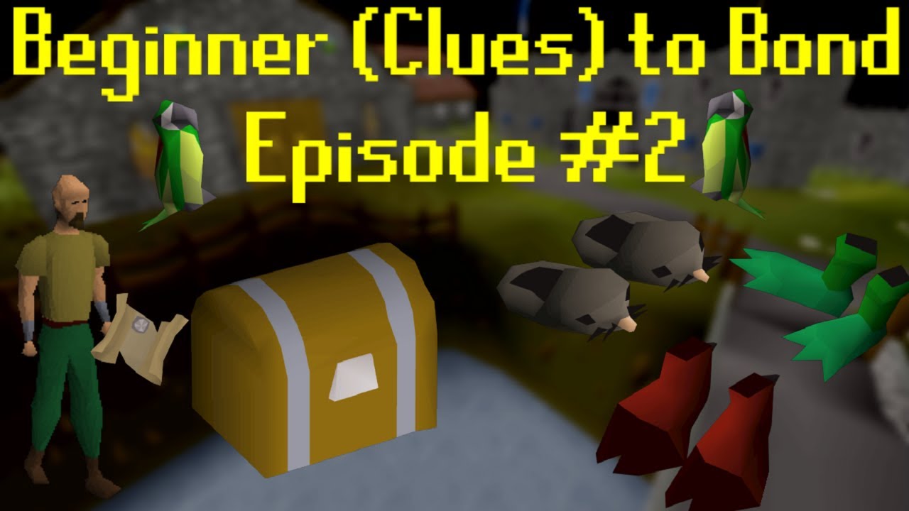 OSRS | Beginner Clues ONLY to Bond on NEW F2P Account - Episode #2 ...