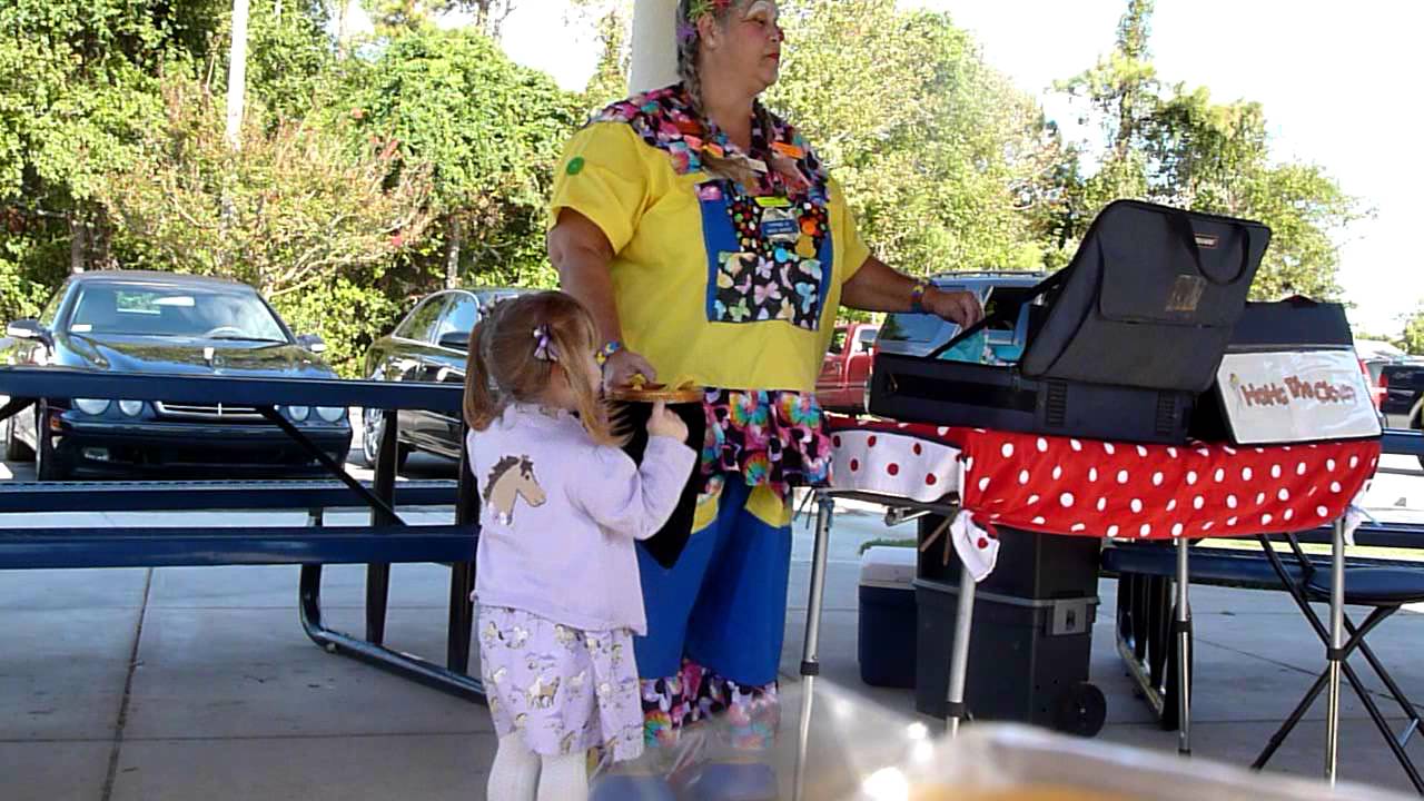 Annabelle and HaHa the Clown. - YouTube