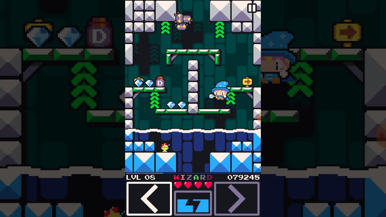 Играю в Drop wizard Tower - YouTube