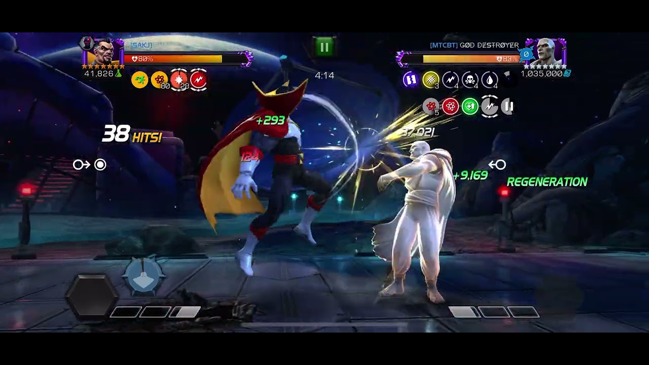 MCOC AW. 58 Count Nefaria vs Gorr - YouTube