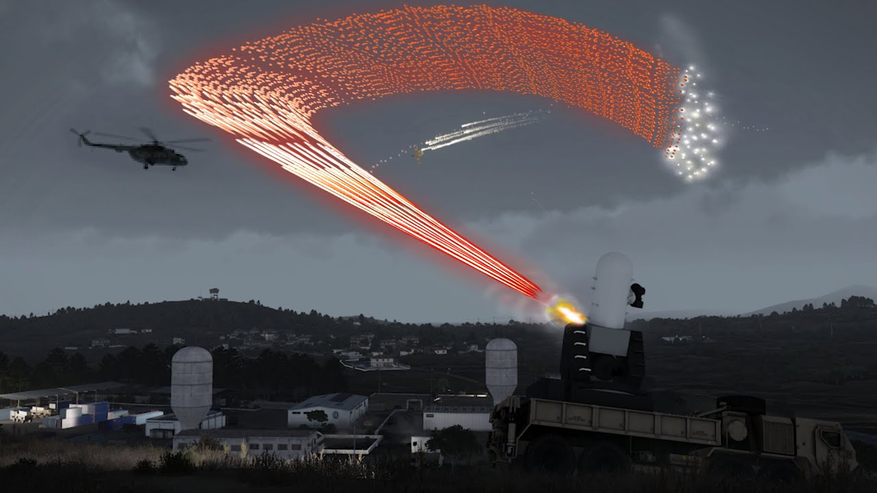 C-RAM Shot Down A-10 Warthog above Military Compound - GAU-8 - Military ...