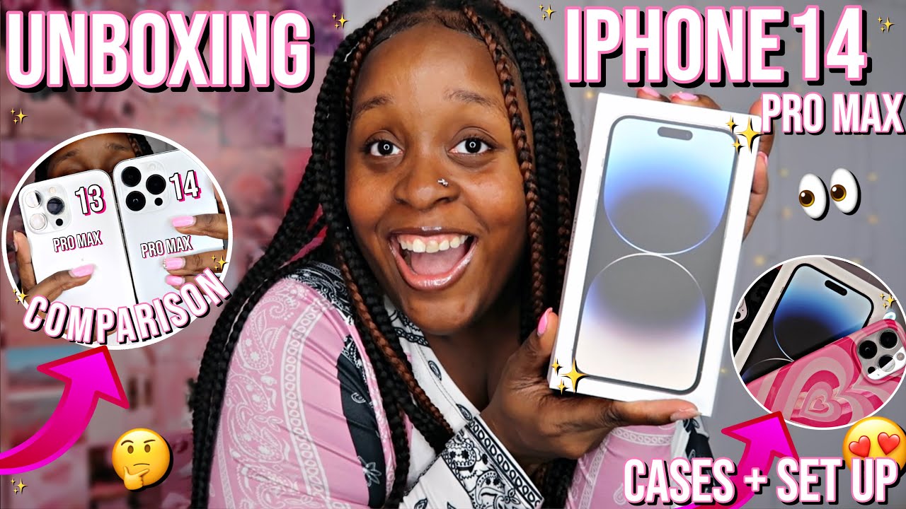 iPhone 14 PRO MAX unboxing + SET up + CASE unboxing + CAMERA test🤩 ...