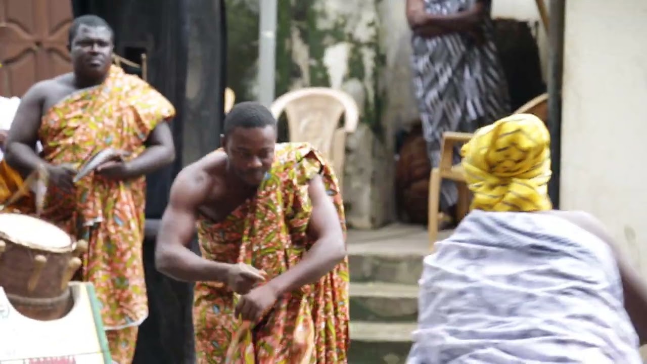 asante adowa instrumental music, dance, and song with the amamreso ...