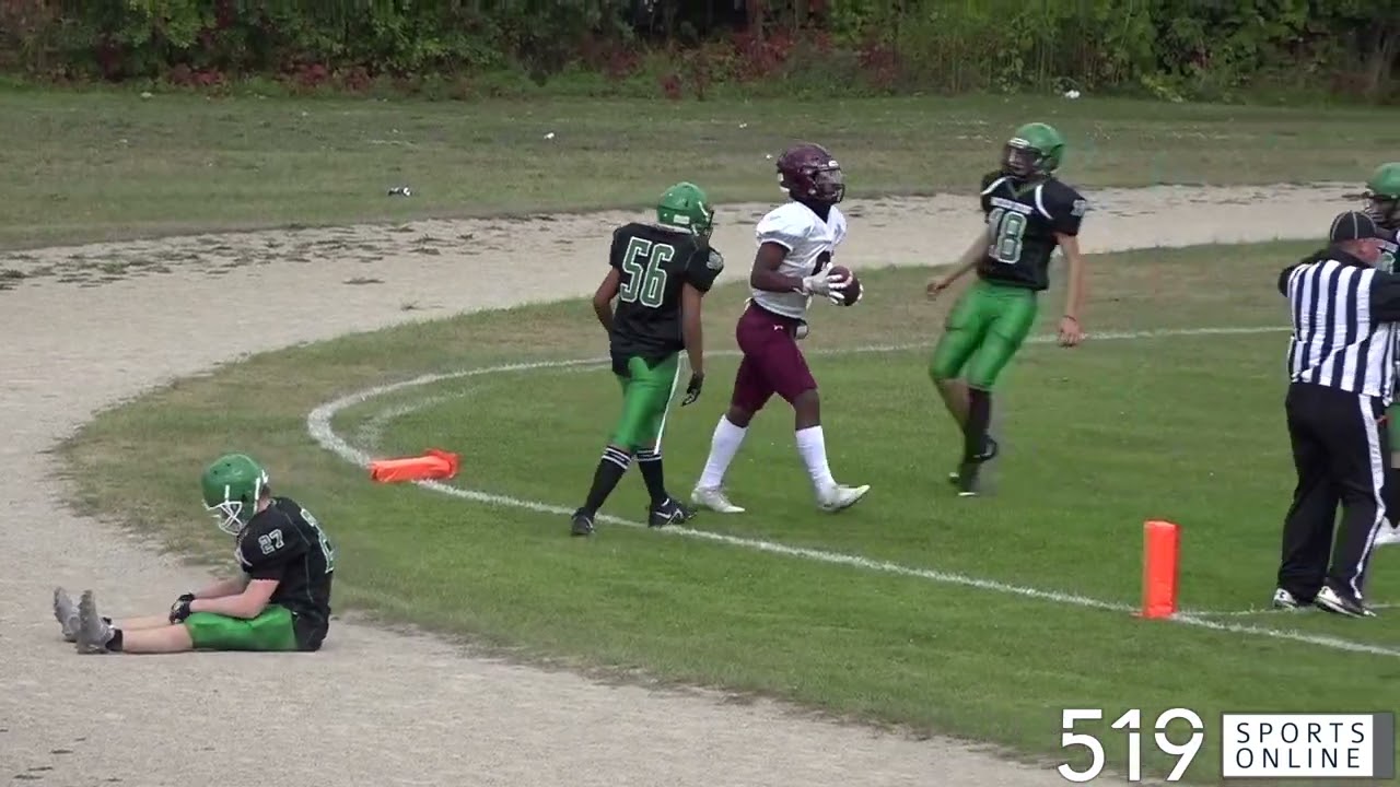 WCSSAA Senior Football - Waterloo-Oxford vs Bluevale Knights - YouTube