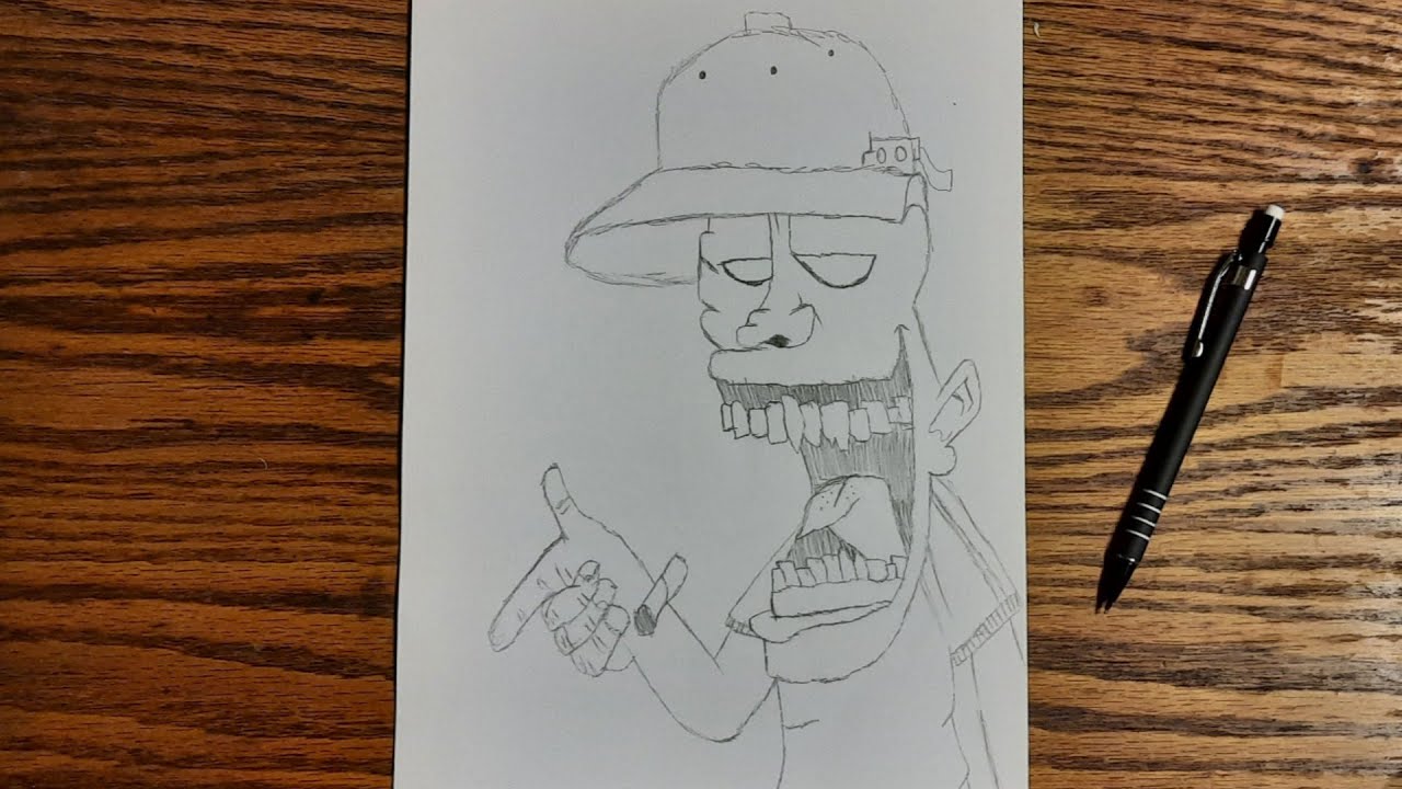 How to draw a roadmen | Tutorial | Pencil logic - YouTube