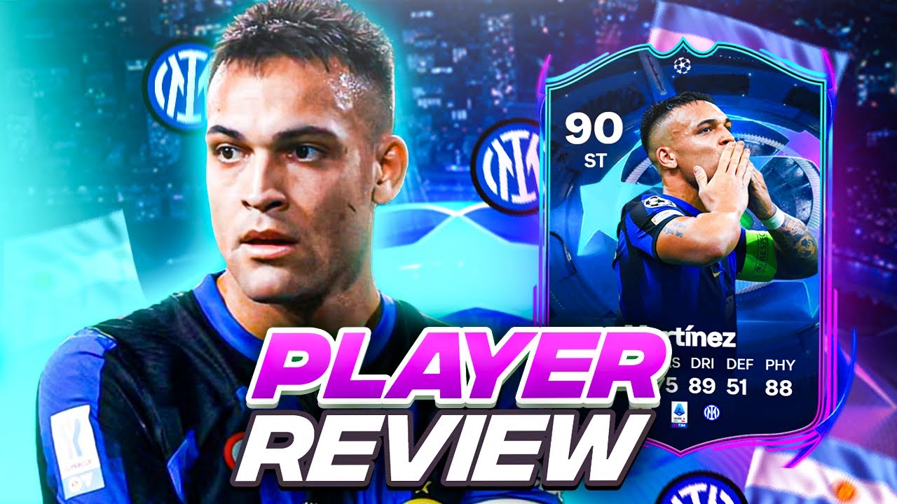 90 UCL RTTF MARTINEZ SBC PLAYER REVIEW | ROAD TO THE FINAL | FC 24 ...
