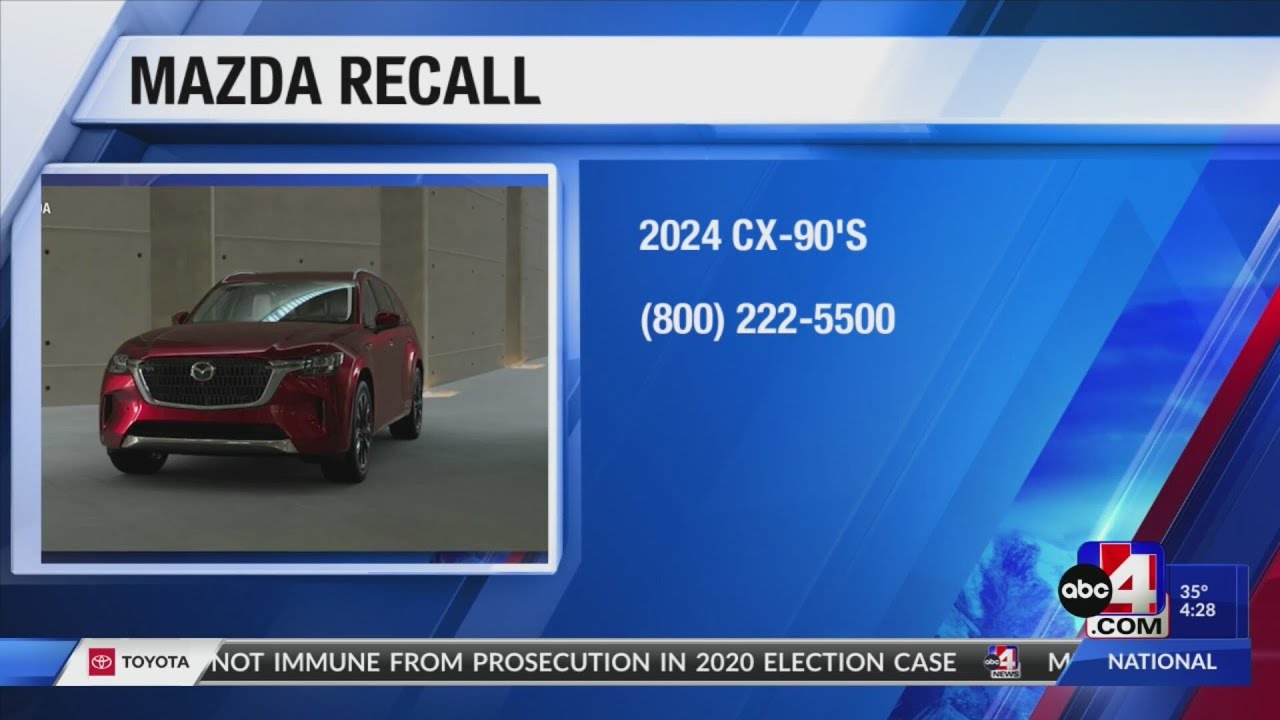 Mazda recalls more than 40K vehicles - YouTube