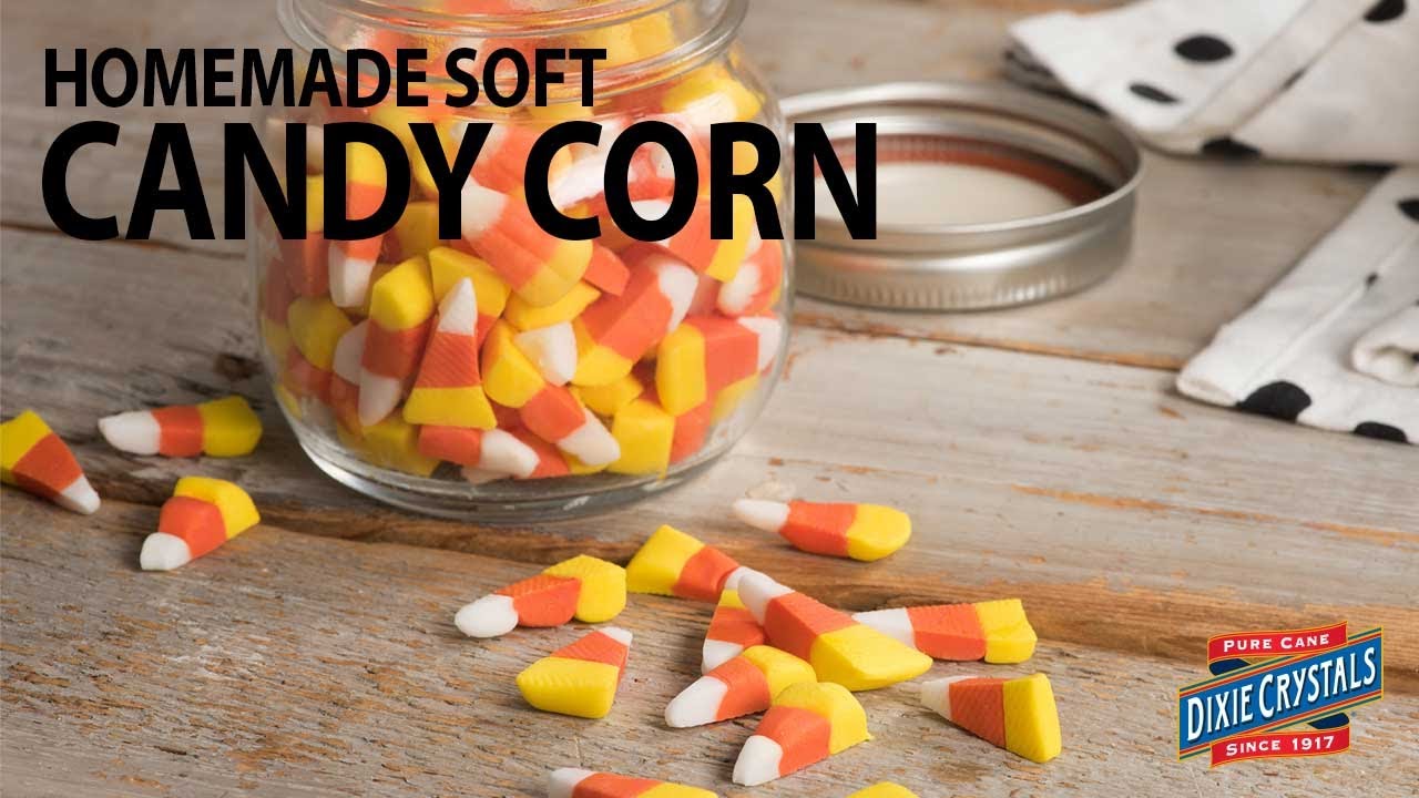 How to Make Homemade Soft Candy Corn - YouTube