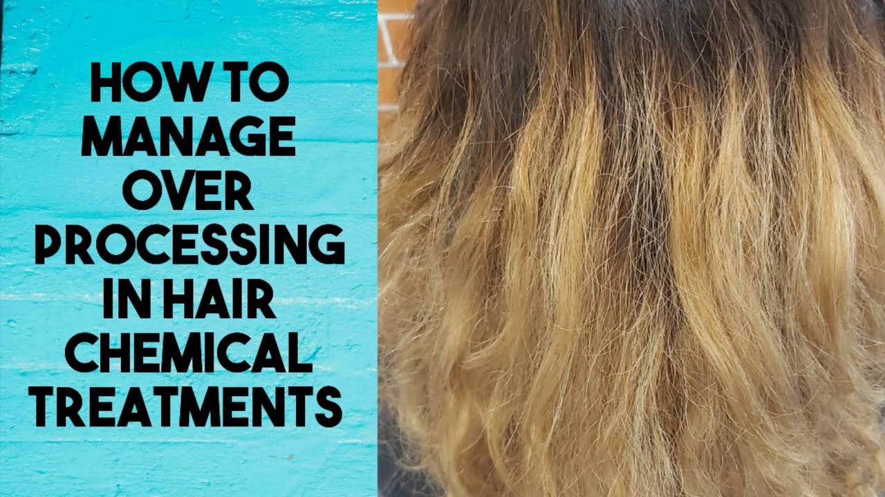 How to manage Over Processing of hair in Re-bonding or Hair Chemical ...